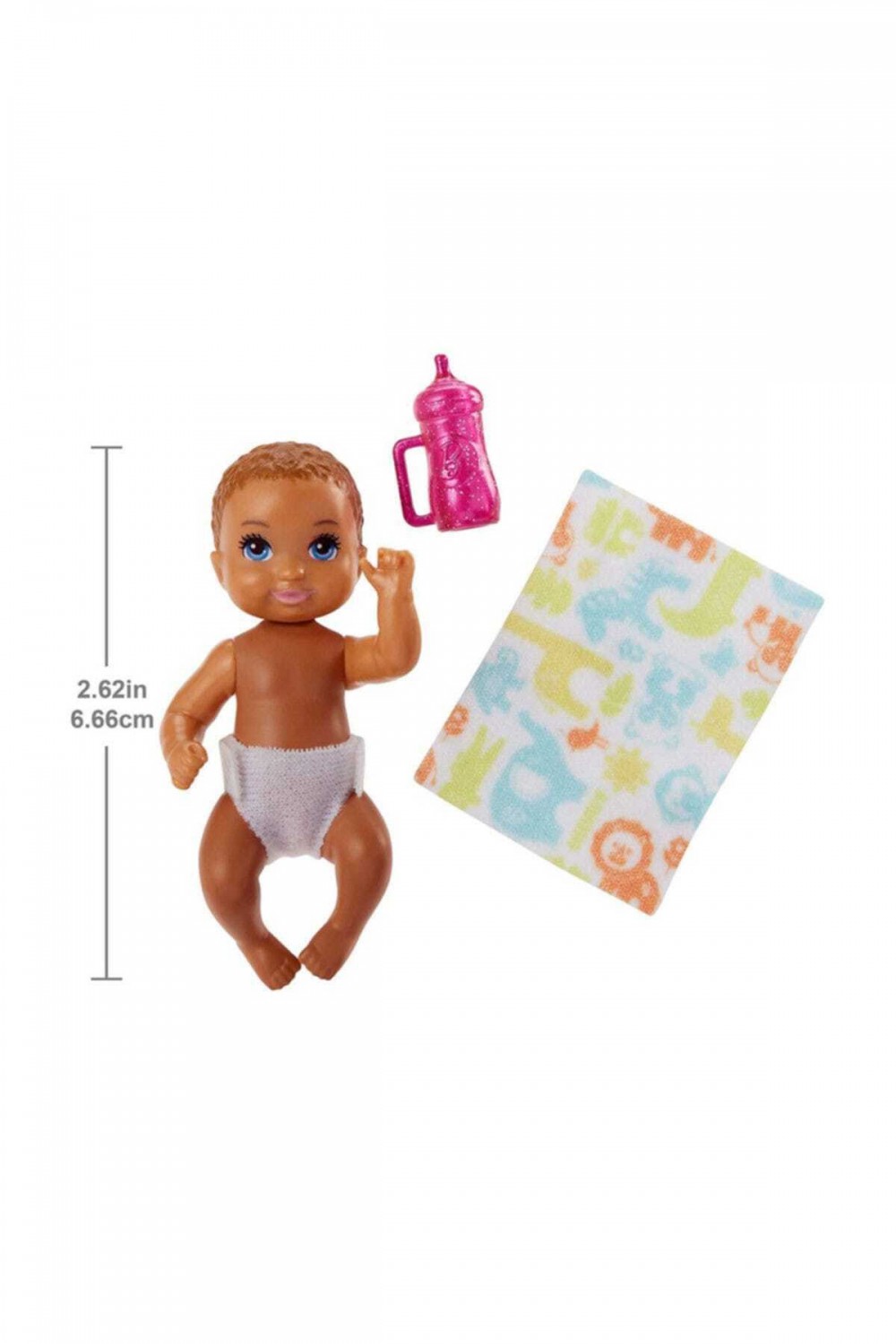 Barbie Skipper Babysitters Oyuncak Mini Bebek - Kumral